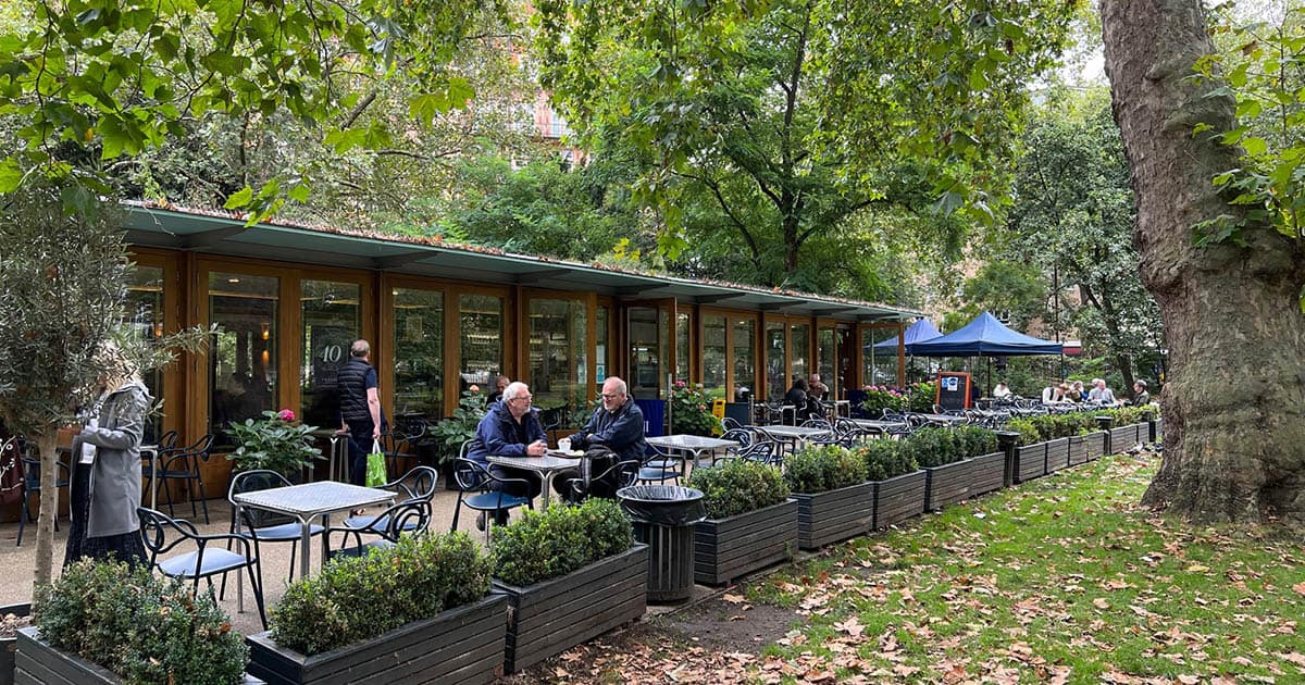 Running in Russell Square, London | Fitness Lab